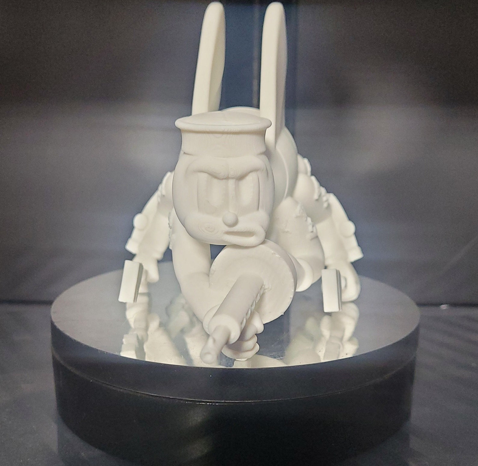 Paintable-navy Seabee 3D Printed Model small - Etsy