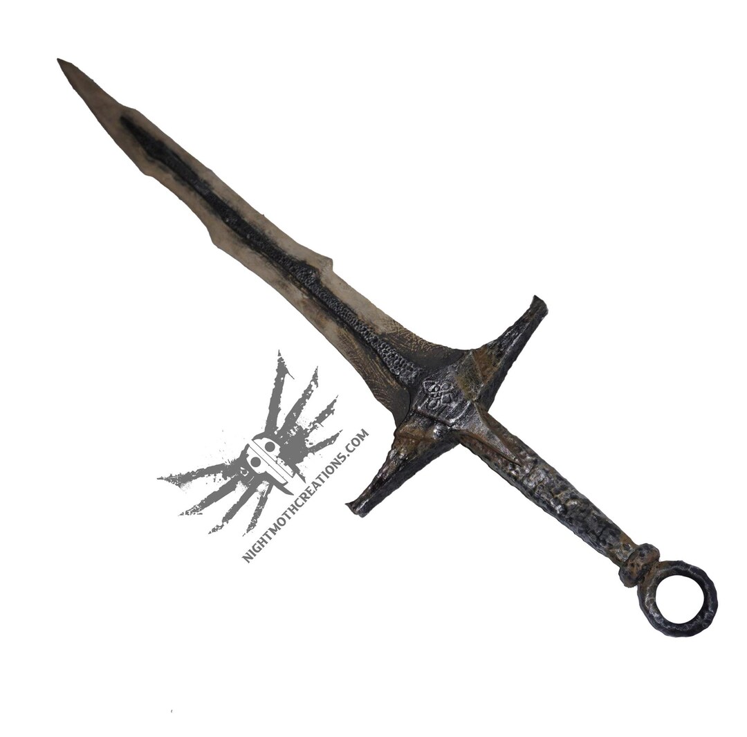 Sky Rin Dragon Bone Short Sword Realistic Size | Viking | Ancient Nord ...