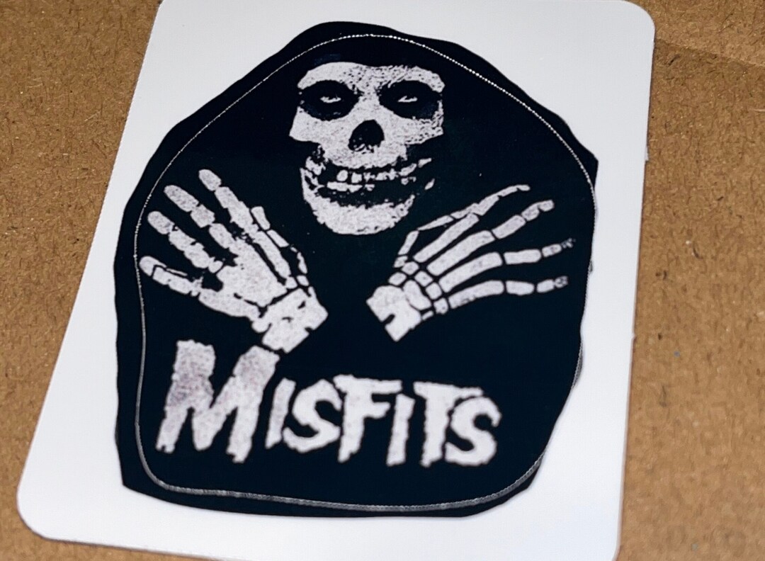 Misfits Glossy Sticker - Etsy