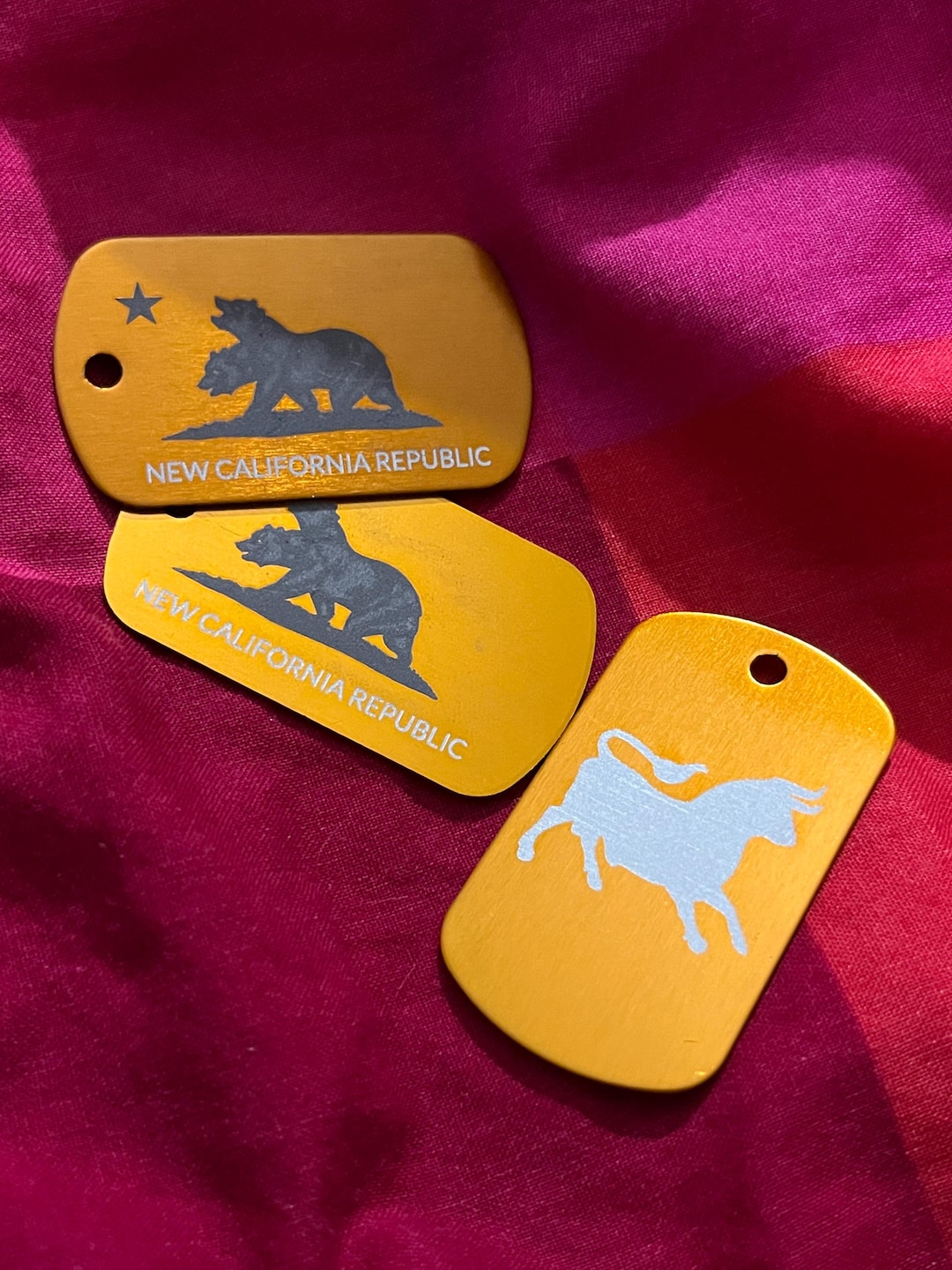 Video Game Factions Dog Tags | Enclave | California Republic | Legion ...