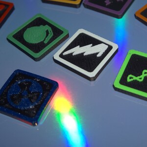 Quake 3 Arena Weapon Icons, Ornaments, Keychains, Fridge Magnets, Pins ...
