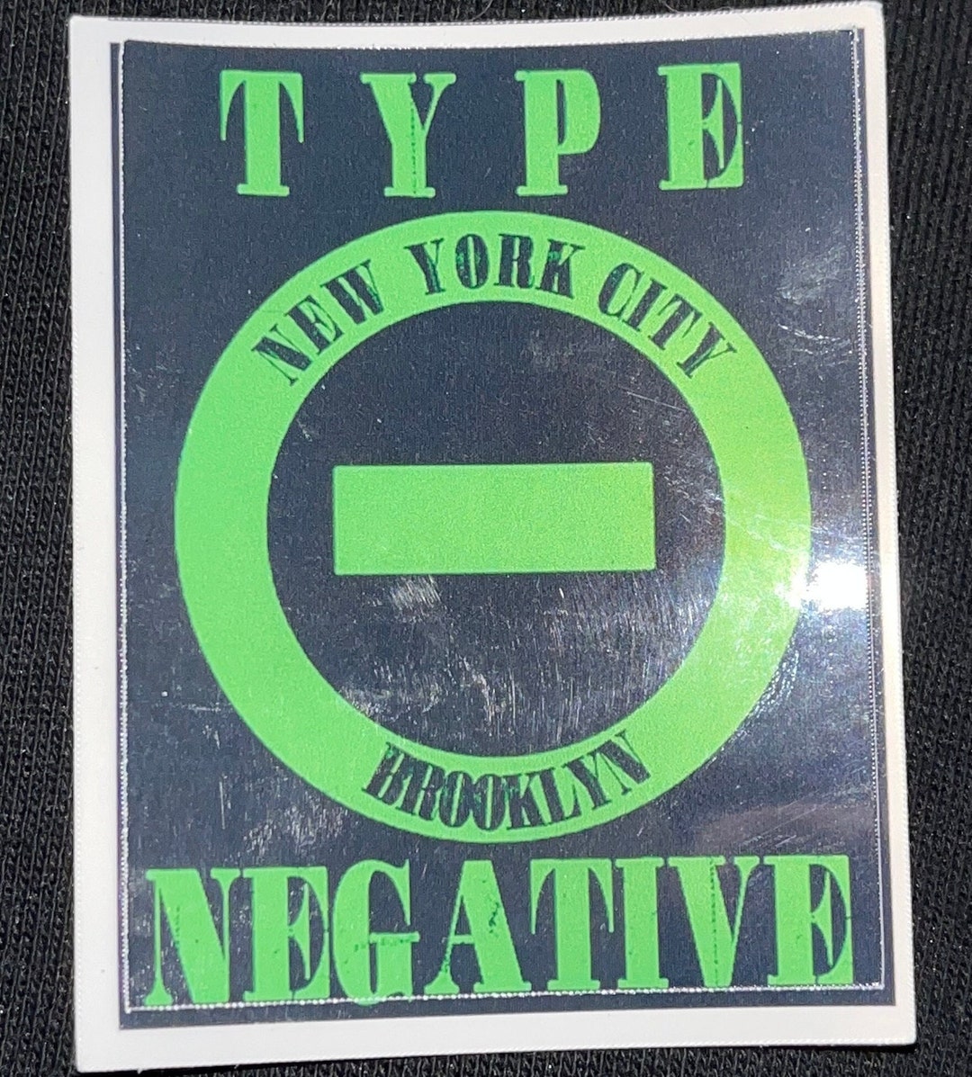 Glossy Type O Negative Brooklyn Sticker - Etsy