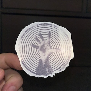 Hypnotizing Hand Sticker - Etsy