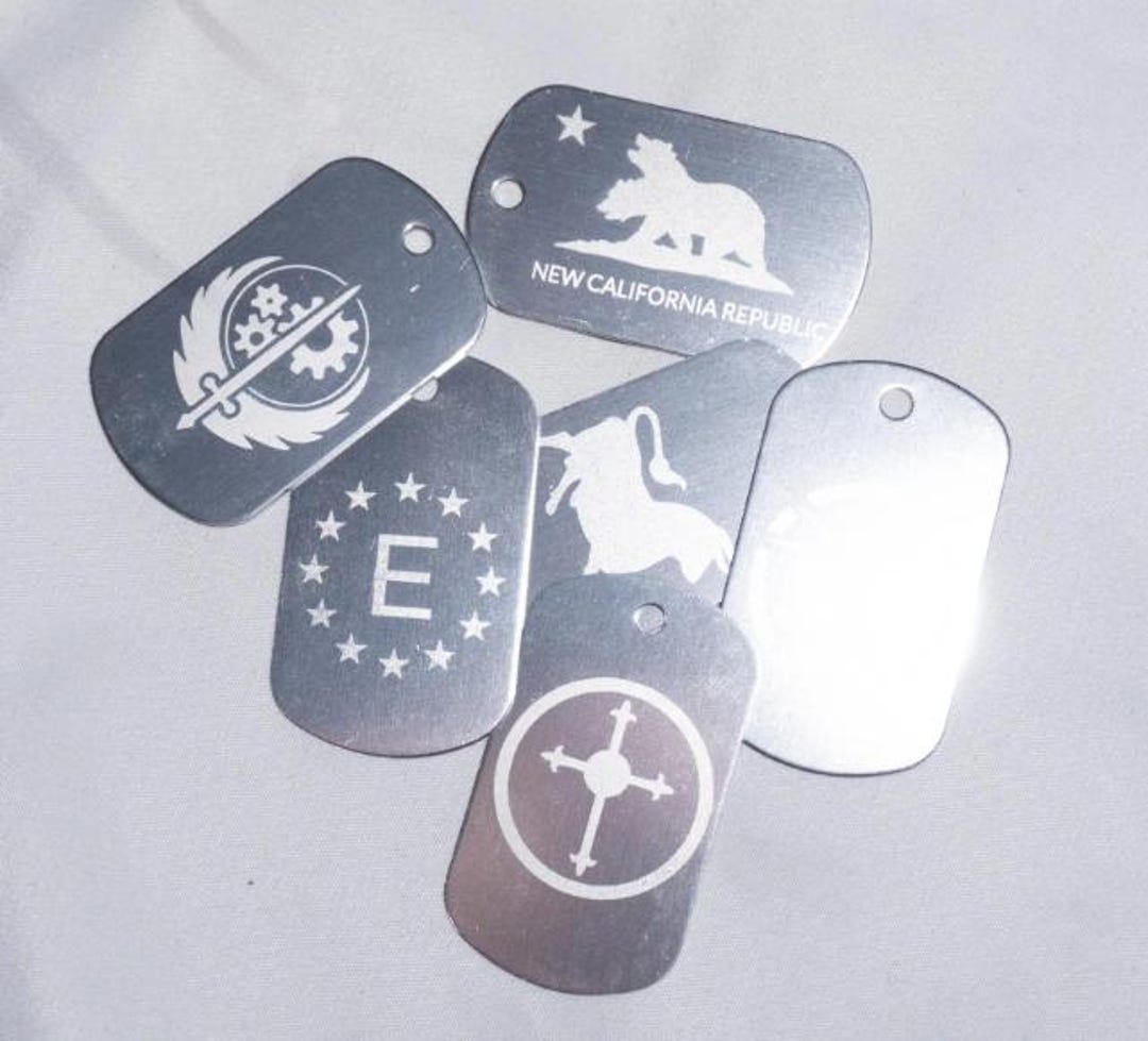 More Colors Outfall Factions Dog Tags | Enclave Institute | the ...