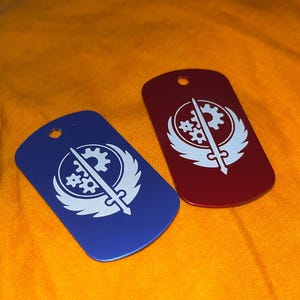 Video Game Factions Dog Tags | Enclave | California Republic | Legion ...