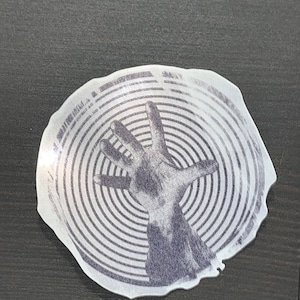 Hypnotizing Hand Sticker - Etsy