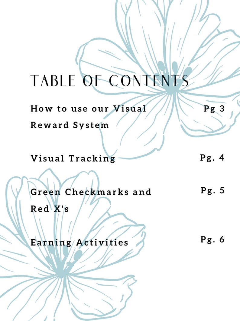 Visual Reward Chart for Children on the Autism Spectrum - Etsy