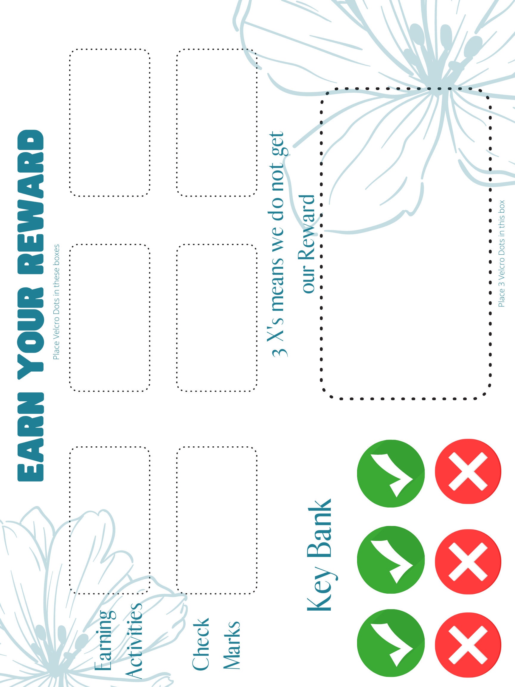 Visual Reward Chart for Children on the Autism Spectrum - Etsy