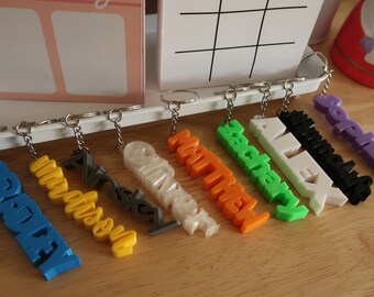 3d Printed Dog Keychain - Etsy