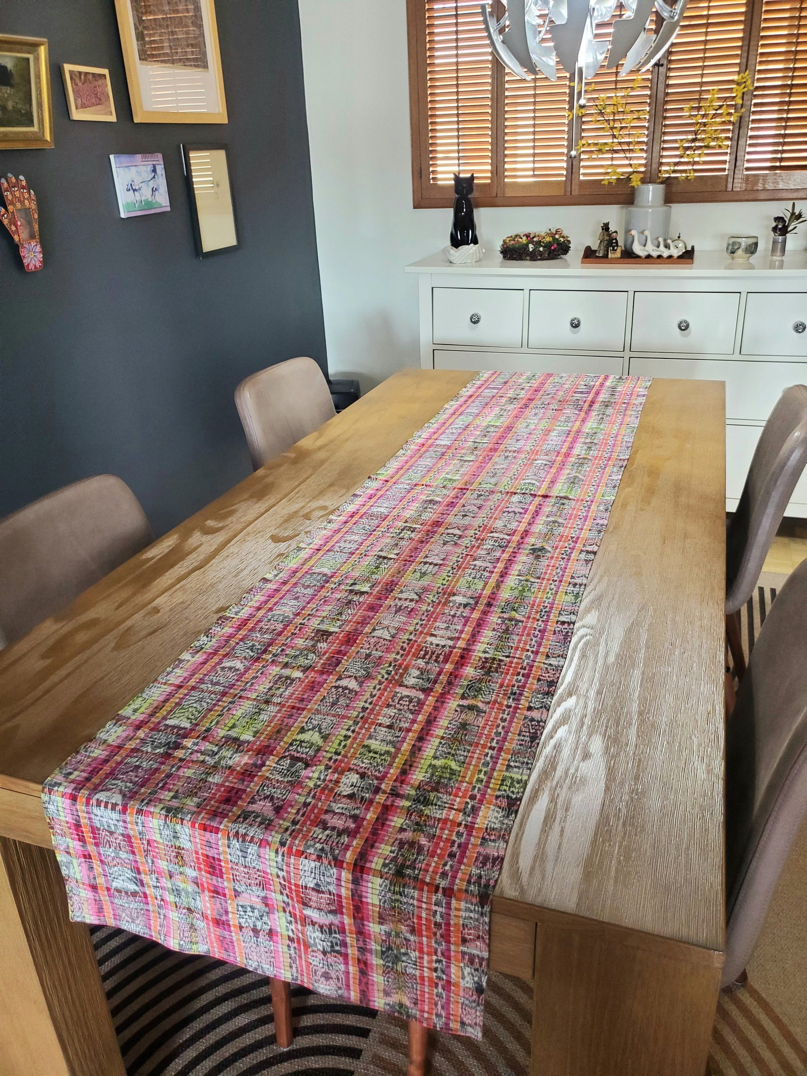Beautiful Table Runner Made From a Guatemalan Vintage Textile Made by ...
