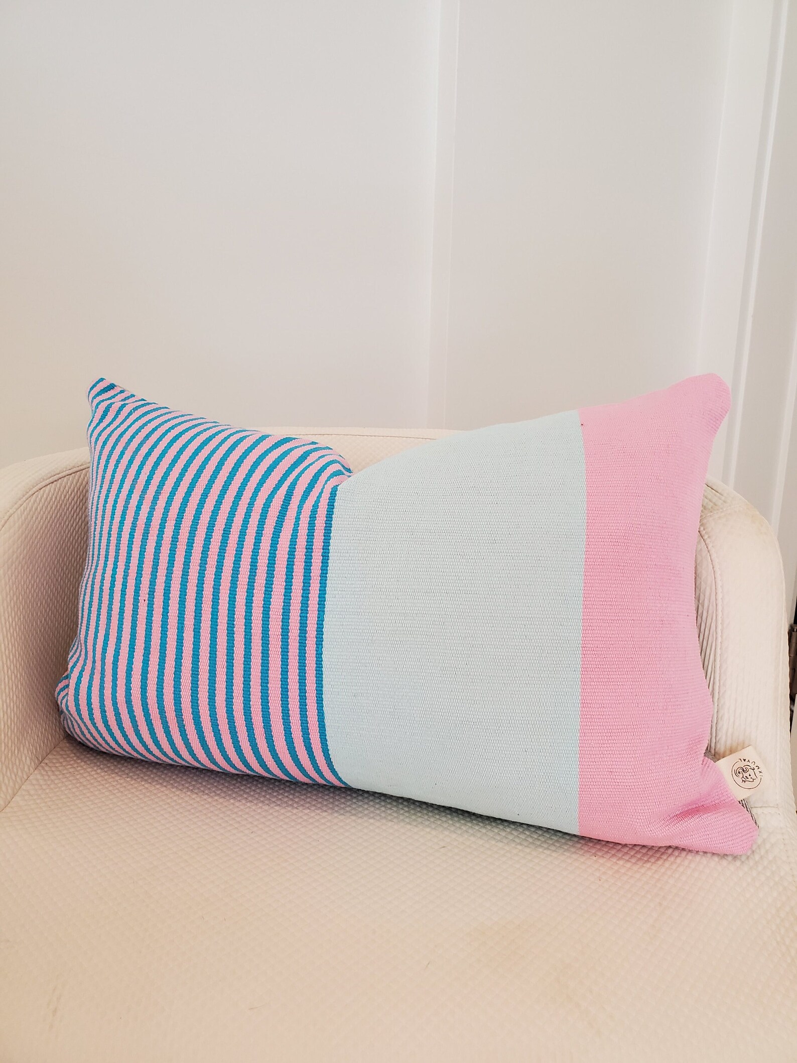 Contemporary Artisan Design Pillow Case. Handmade in Guatemala ...