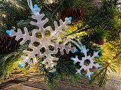 Part Two How to Make Fused Glass Snowflakes Additional - Etsy Canada