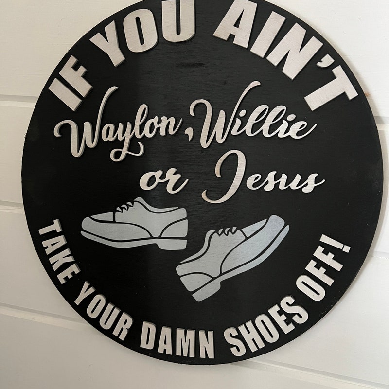 Willie Nelson Sign - Etsy