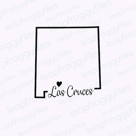 City of Las Cruces New Mexico Svg File/las Cruces NM - Etsy