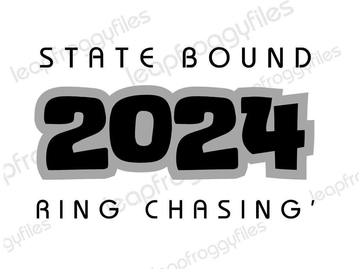 State Bound Svg and Png State Tournament Shirt Ring Chasin ...