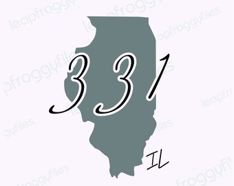 331 Area Code - Etsy