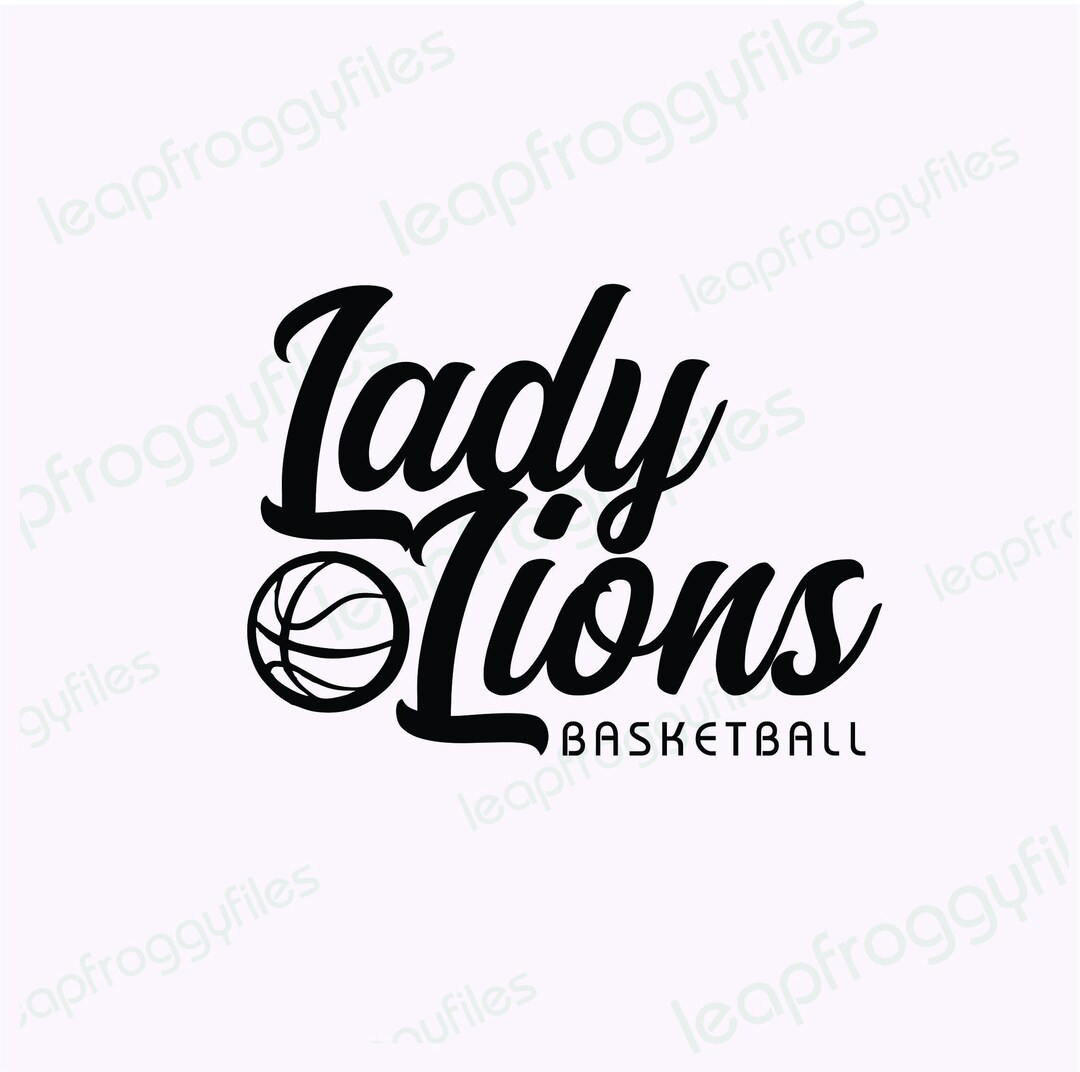 Lady Lions Basketball/lady Lions Mascot Sports/lady Lions High School ...