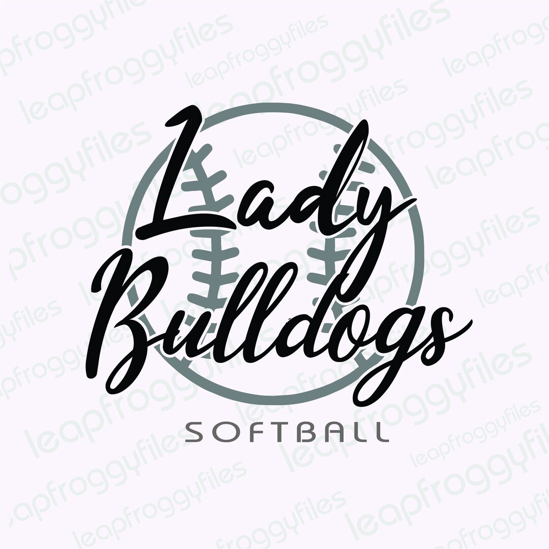 Lady Bulldogs Softball/lady Bulldogs Mascot Sports/lady Bulldog High ...