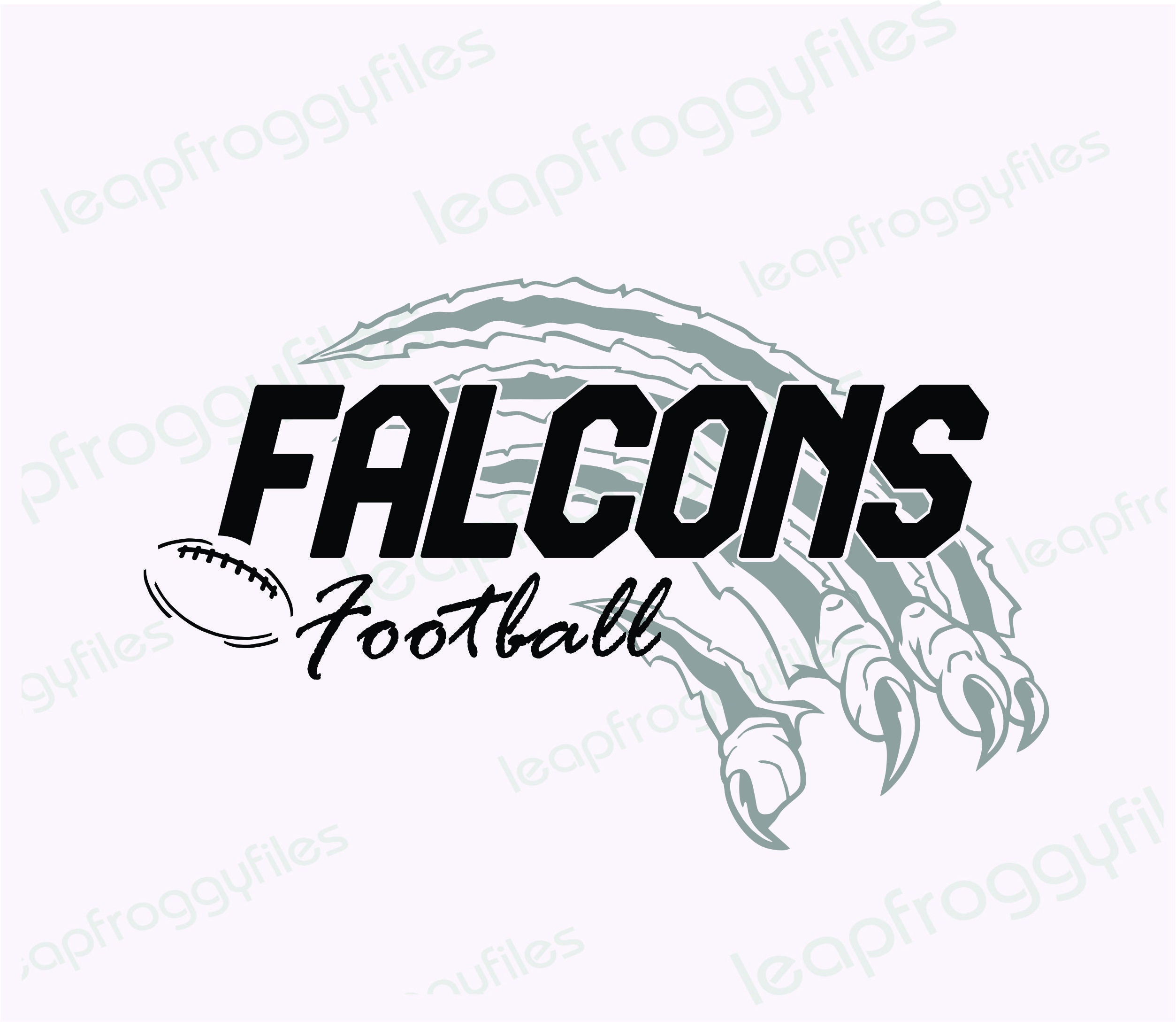 Bird Claw Falcons Football/falcons Mascotfootball/travel Ball Falcons ...