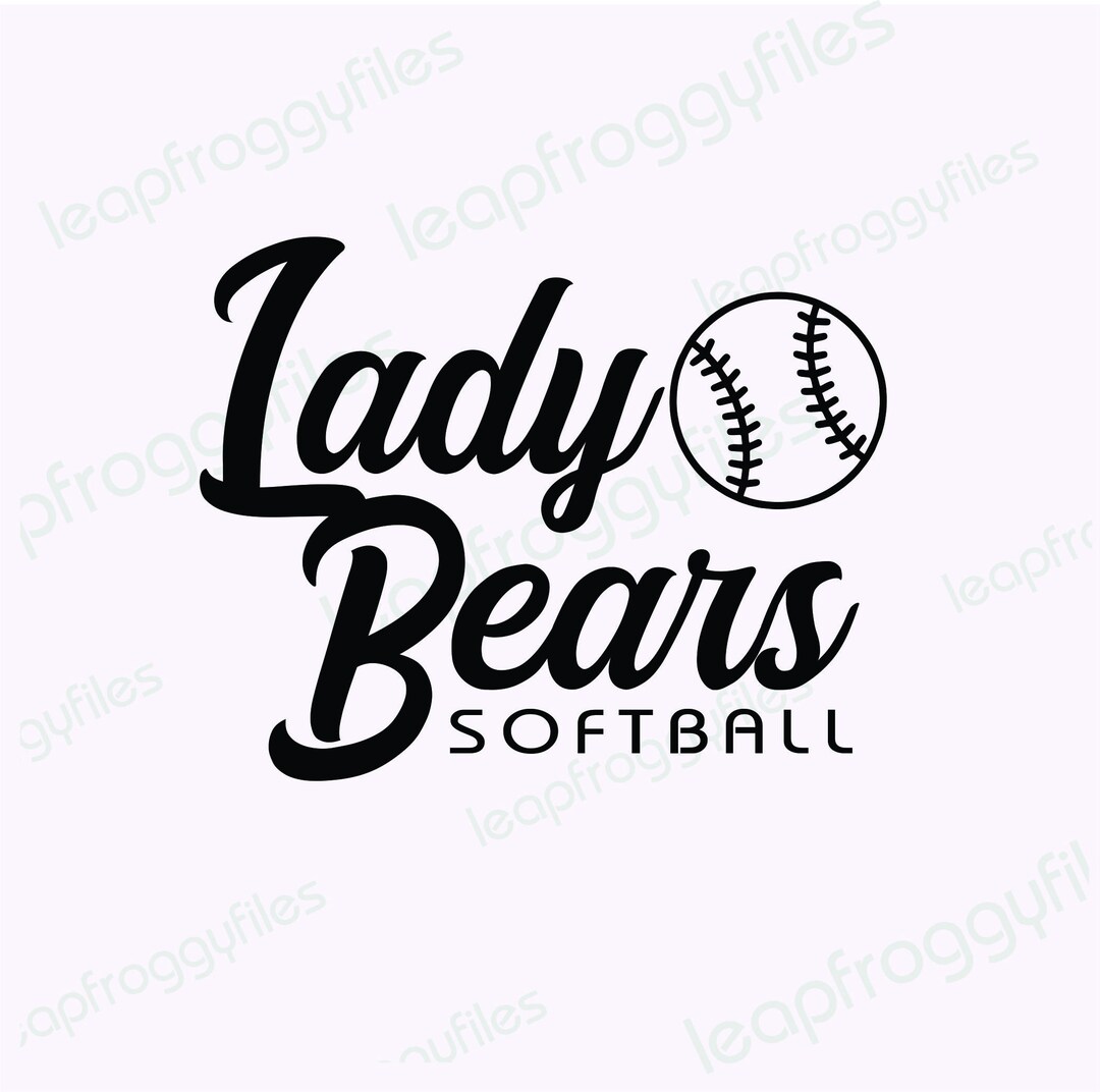 Lady Bears Softball/lady Bears Mascot Sports/lady Bears High School ...