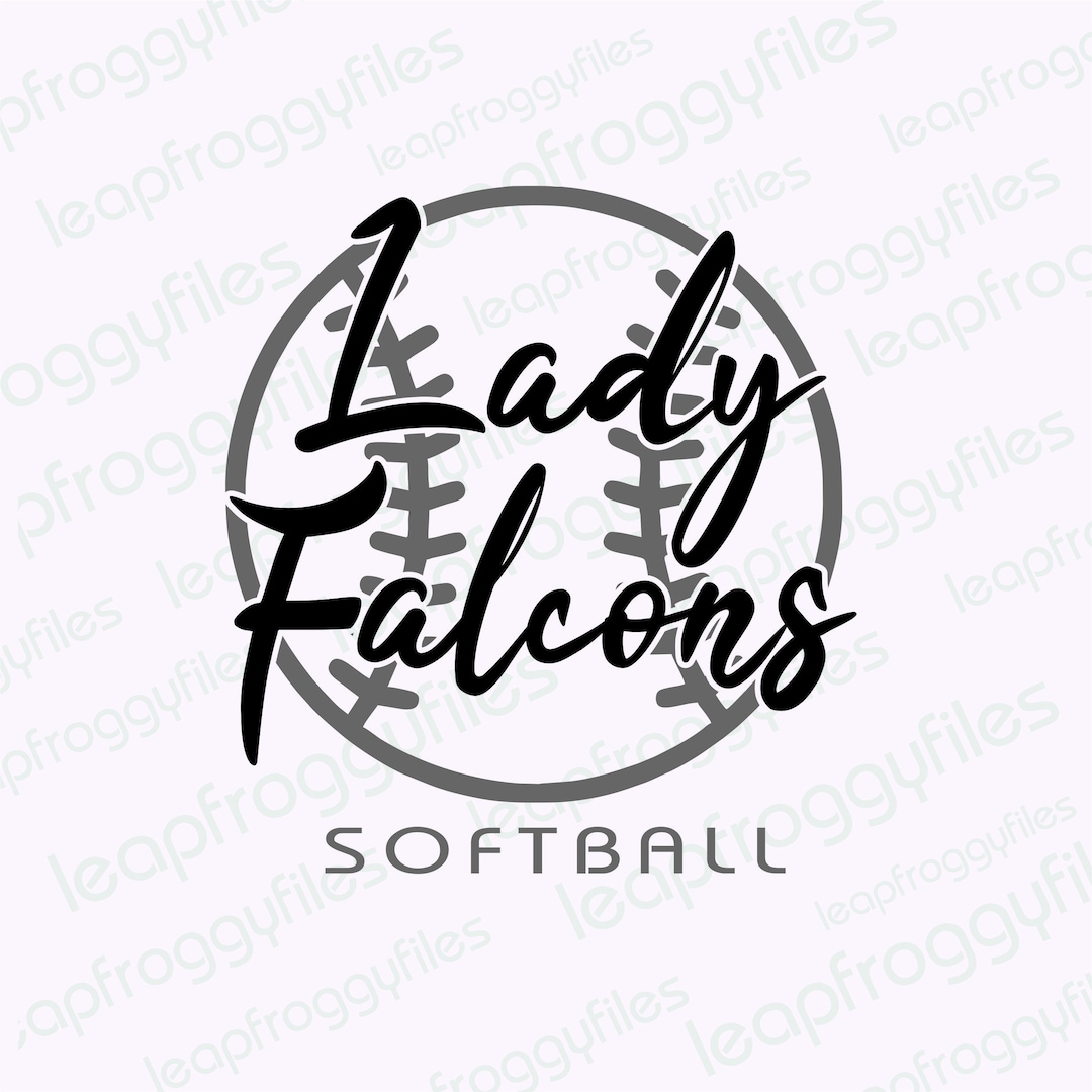 Lady Falcons Softball/lady Falcons Mascot Sports/lady Falcons High ...