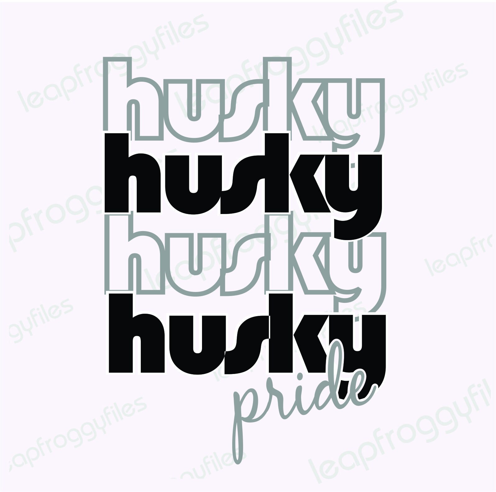 Husky Pride Svg/husky Mascot Svg/husky Pride Shirt/husky Elementary/husky Middle School/husky ...