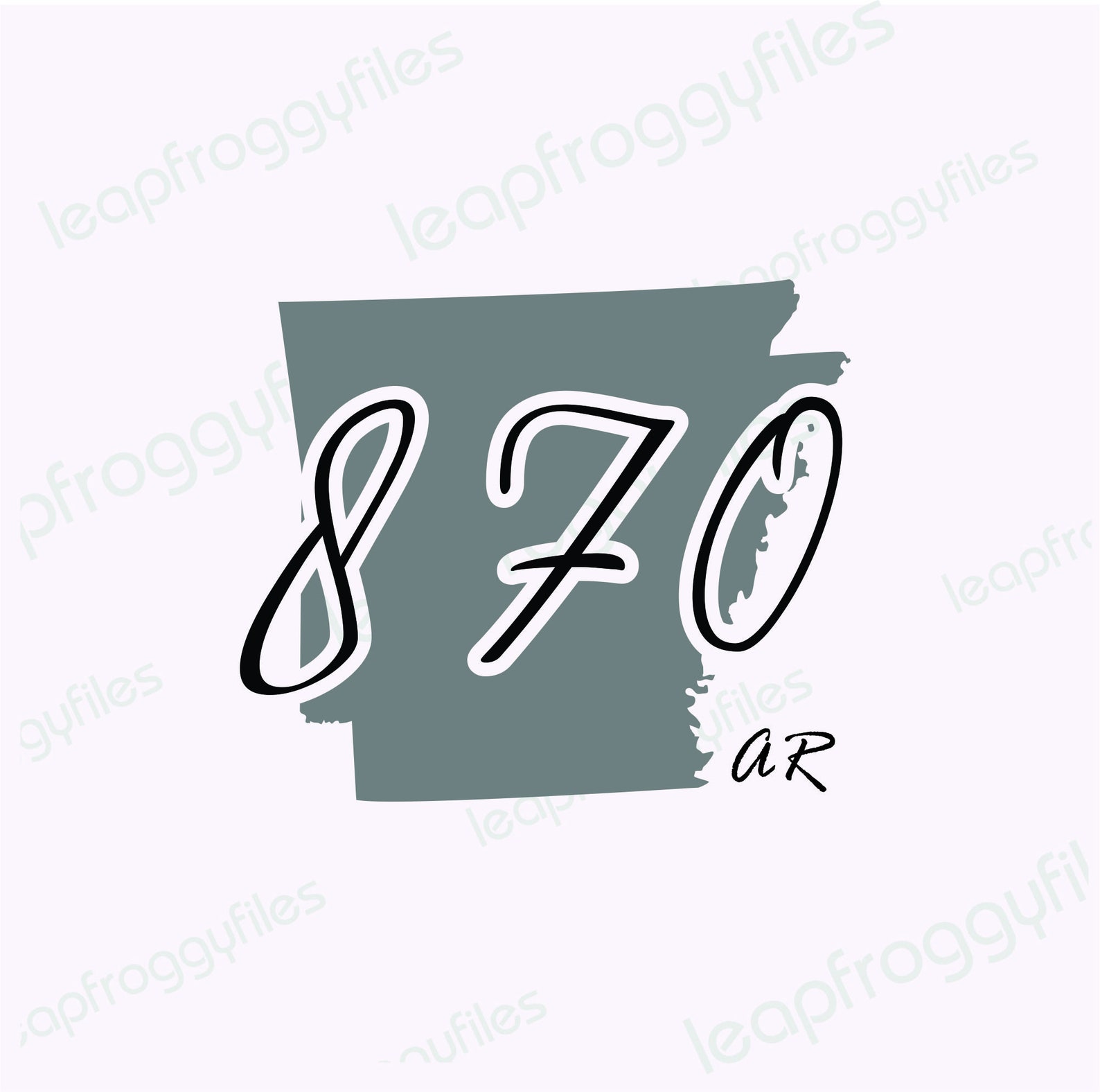 Arkansas Area Code 870 Svg File/svg Png Eps Dxf/arkansas State Shirt ...
