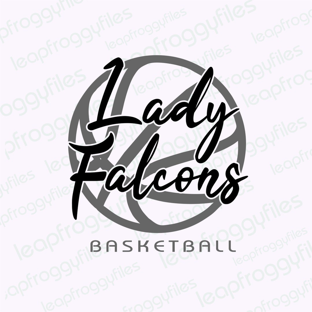 Lady Falcons Basketball/lady Falcons Mascot Sports/lady Falcons High ...