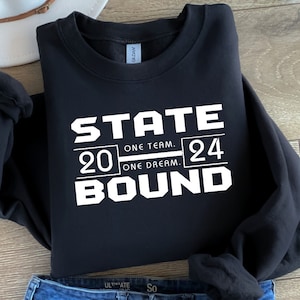 State Bound Svg and Png, State Tournament Shirt, Conference Champs ...