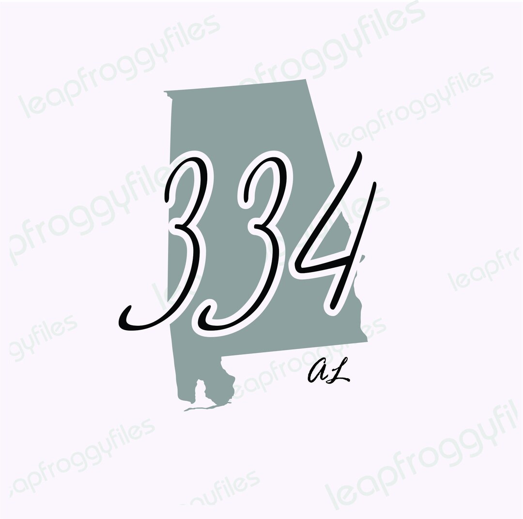 alabama-area-code-334-svg-file-svg-png-eps-dxf-alabama-state-etsy
