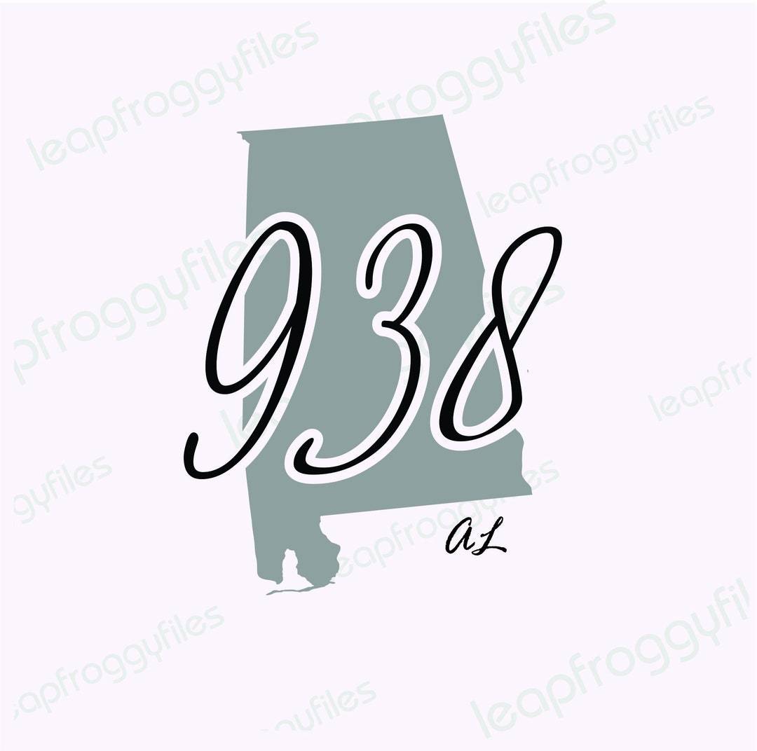 Alabama Area Code 938 Svg File svg Png Eps Dxf alabama State Shirt File alabama-area-code-938-svg-file-svg-png-eps-dxf-alabama-state-shirt-file