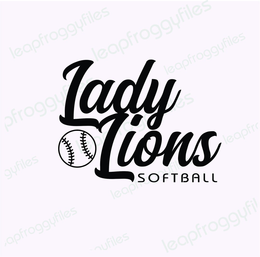 Lady Lions Softball/lady Lions Mascot Sports/lady Lions High School ...