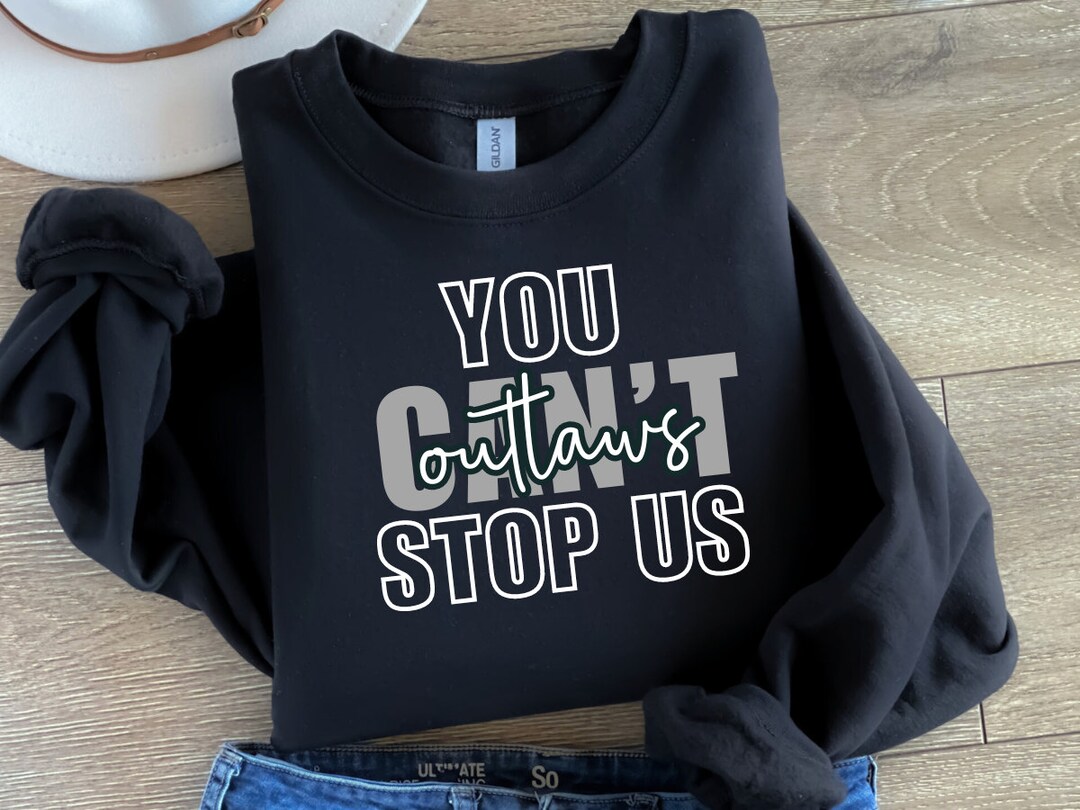 Buy You Can't Stop Us Outlaws SVG and Png/go Outlaws/outlaws Pride/game ...