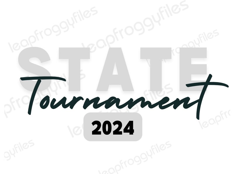 State Bound, State Tournament, Svg, Png, State Championship ...