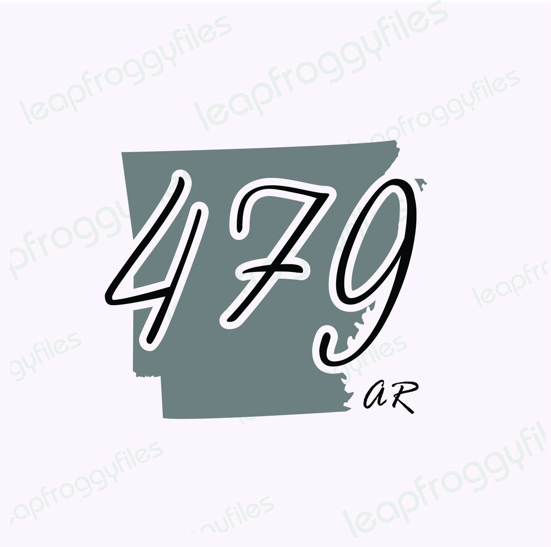 Arkanasas Area Code 479 Svg File svg Png Eps Dxf arkansas State Shirt