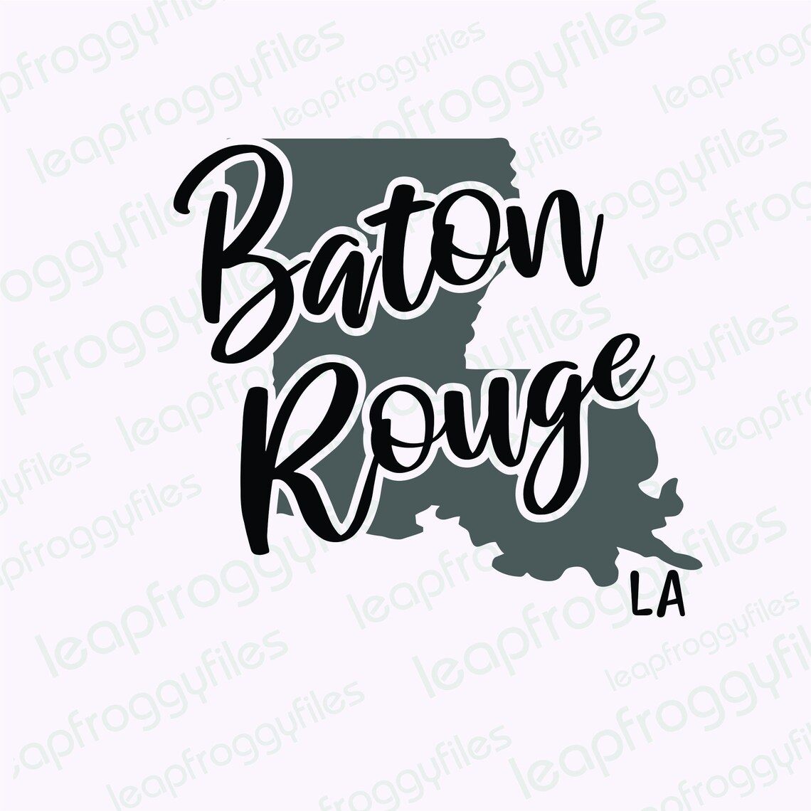 City of Baton Rouge Louisiana Svg File/baton Rouge Louisiana Pride ...