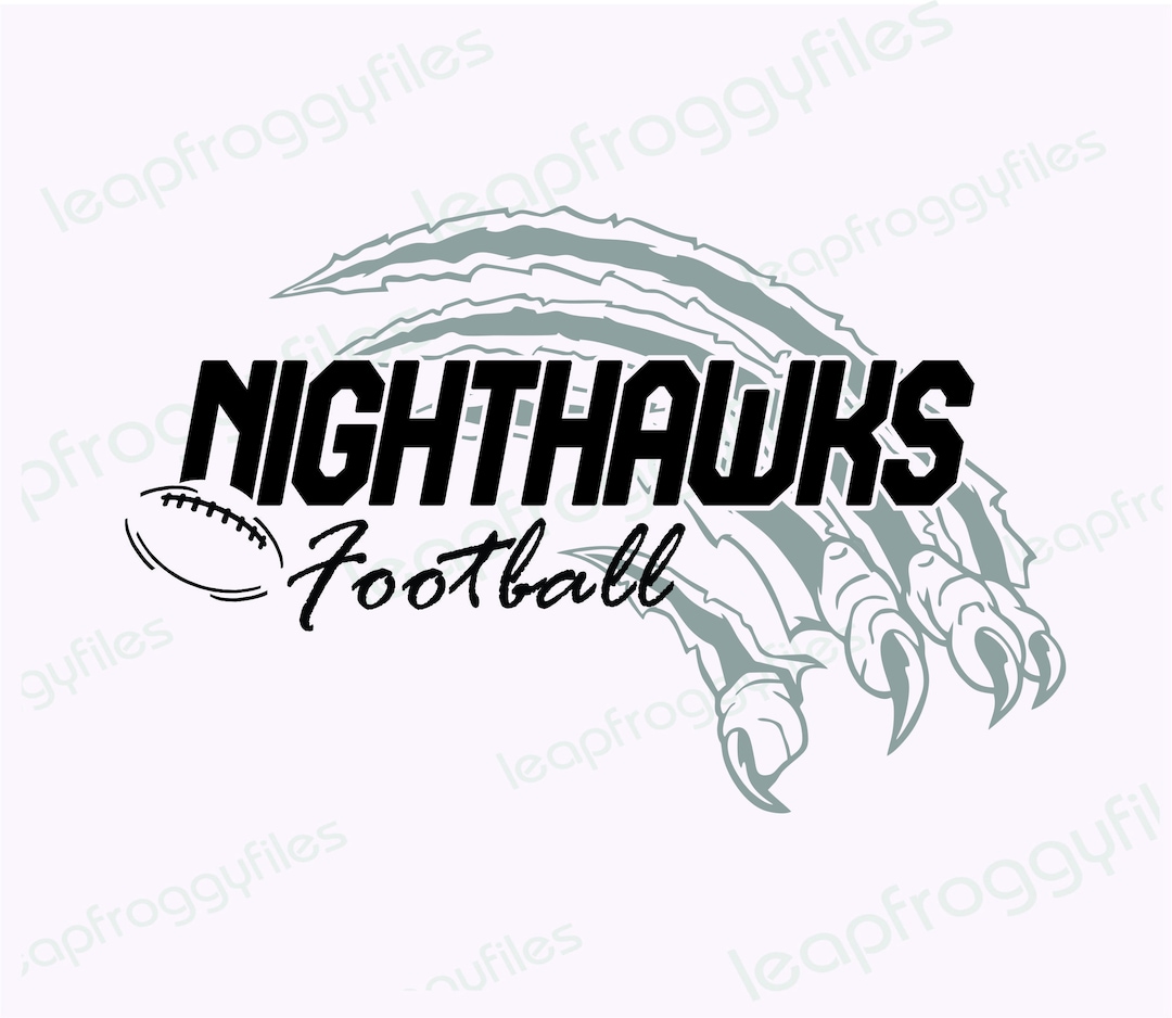 Bird Claw Nighthawks Football/nighthawks Mascot Football/travel Ball ...