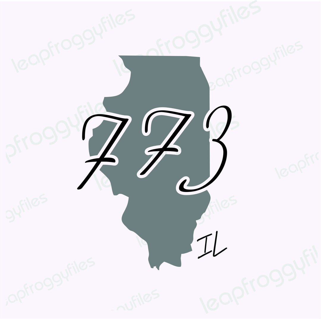 Illinois Area Code 773/illinois Svg Png Eps File for Area Code 773 ...
