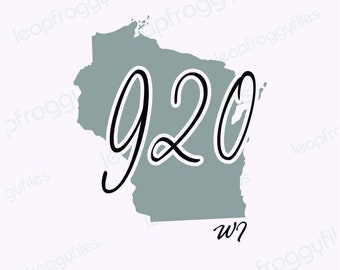 920 Area Code - Etsy UK