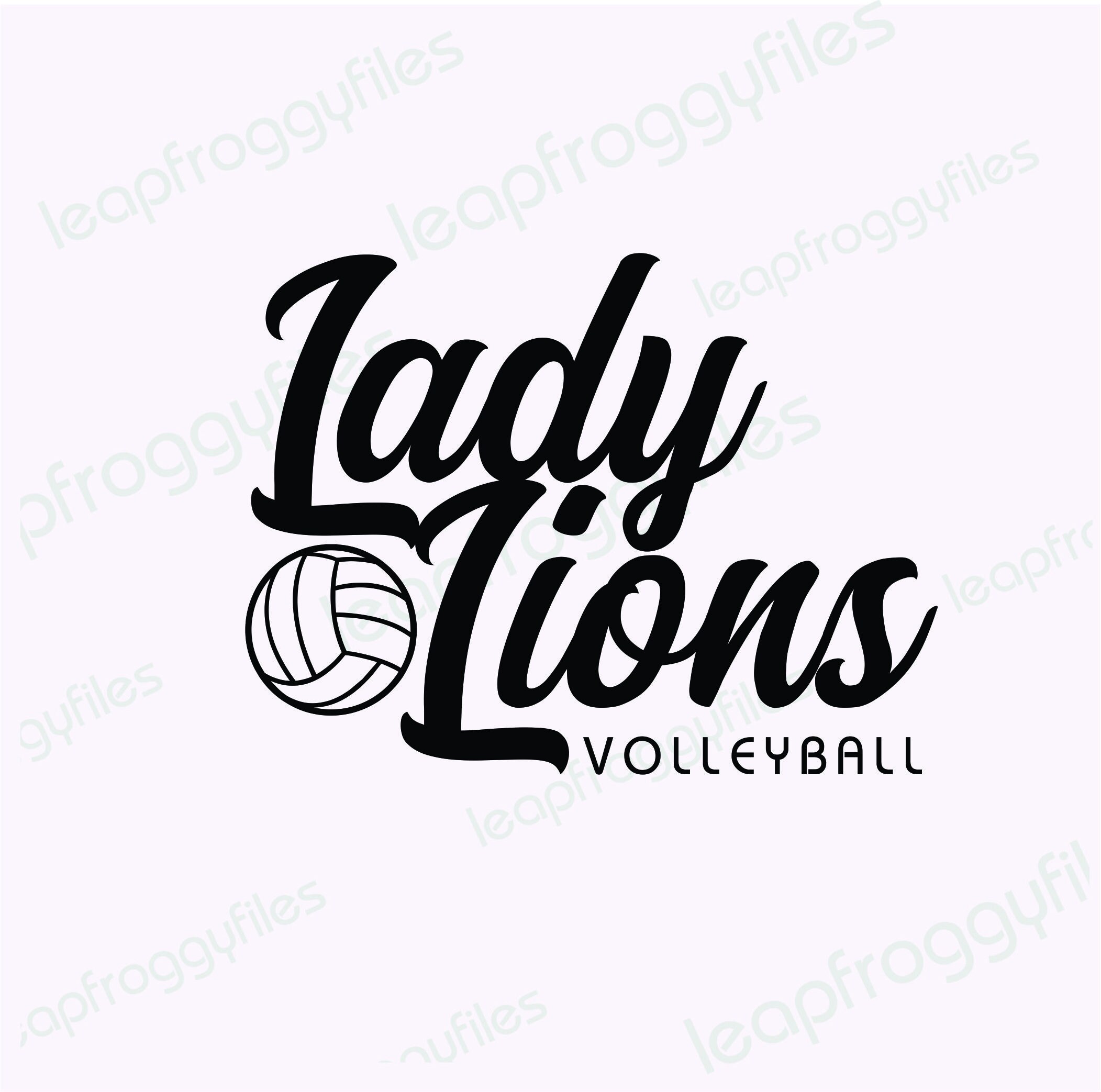 Lady Lions Volleyball/lady Lions Mascot Sports/lady Lions High School ...