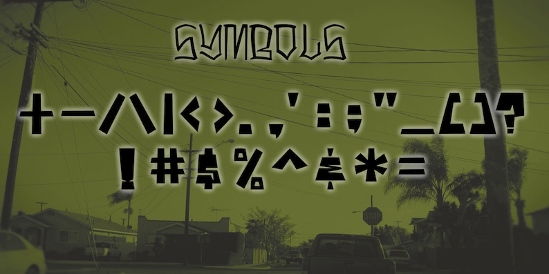 LA Block Font - Etsy