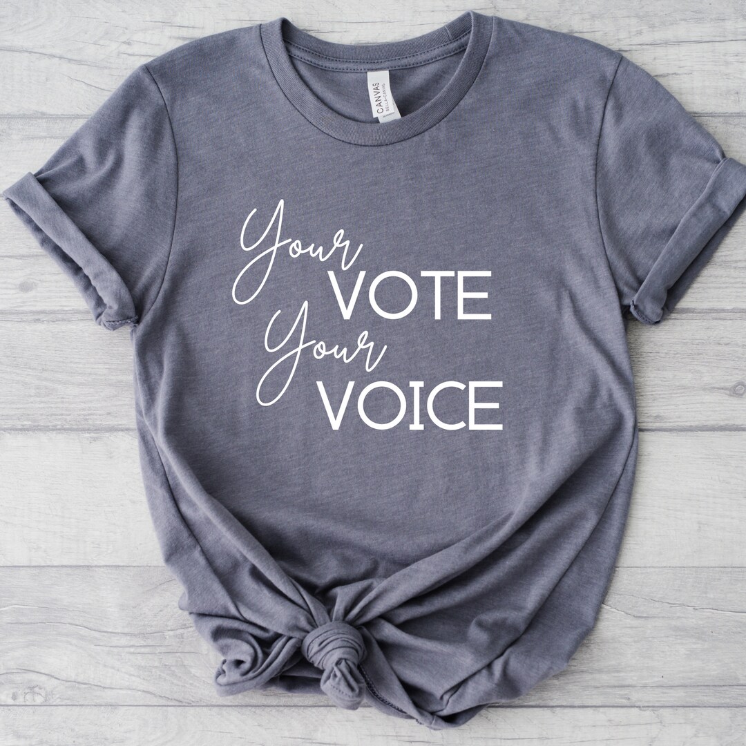Vote Tshirt Svg, Your Voice Your Vote, Election Tshirt Svg, Womens Vote ...