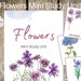 FLOWERS Mini Study Unit Life Cycle Anatomy Science - Etsy