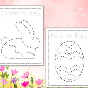 SPRING Themed Tracing Sheets for Kids, Preschool Fine Motor Skills ...