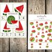 WATERMELON Unit Study Life Cycle Anatomy Nature Study - Etsy