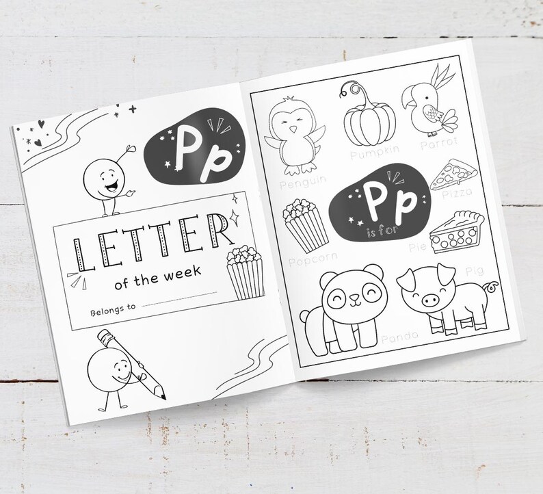 Letter of the Week: Letter P Learning Activities (printable) - Etsy