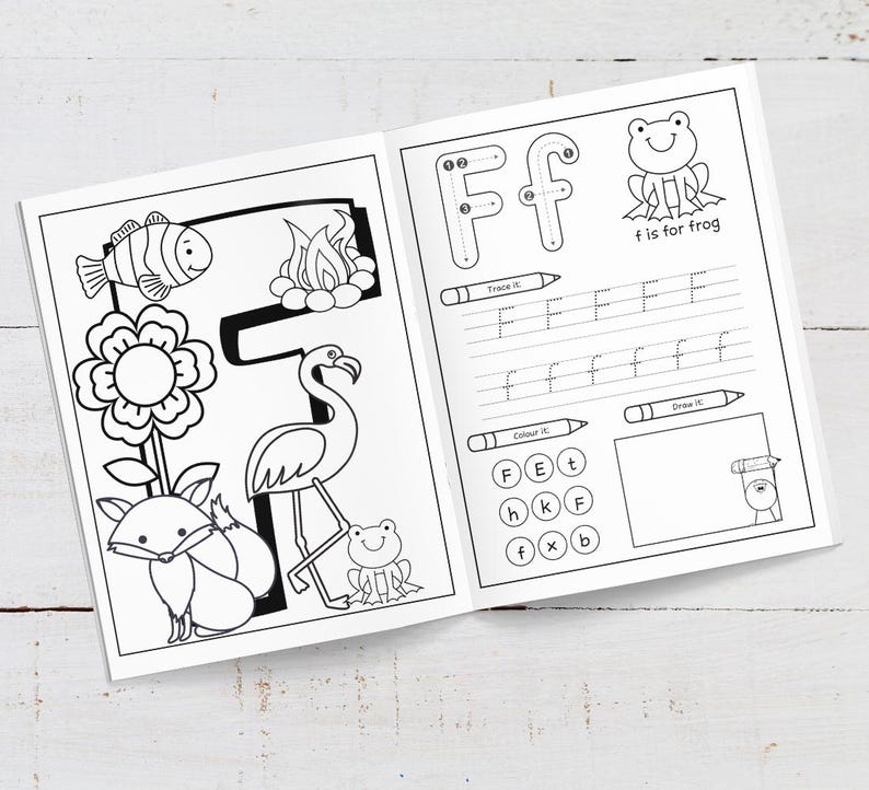 Letter of the Week: Letter F Learning Activities (printable) - Etsy