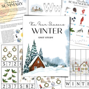 SEASONS UNITS BUNDLE, Seasons Activities, Science, Handwriting ...