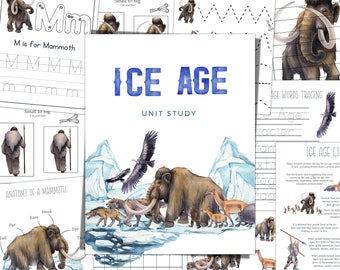 ICE AGE Unit Study, Nature Study, Science, Handwriting, Homeschool ...