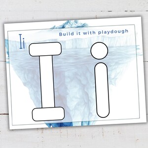 LETTER of the WEEK, I is for Iceberg, Letter I Activities, Alphabet ...